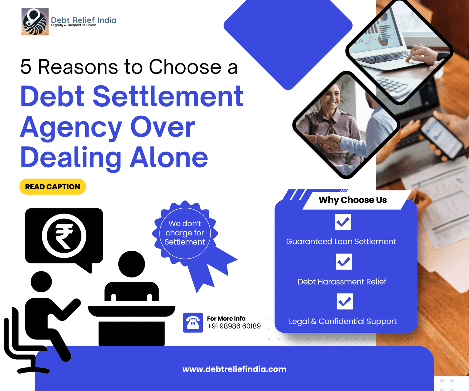 5 Reasons to Choose a Debt Settlement Agency Over Dealing Alone - Debt ...