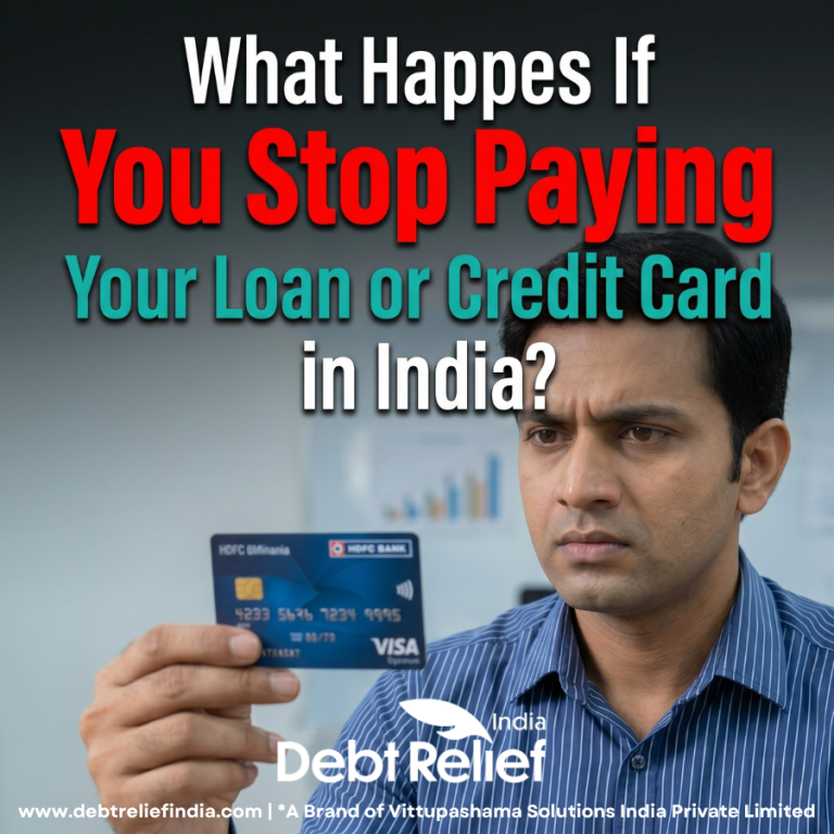 What Happens If You Stop Paying Your Loan or Credit Card in India?